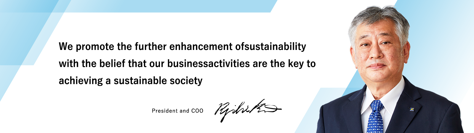 Top Message｜Sustainability | ACCRETECH - TOKYO SEIMITSU
