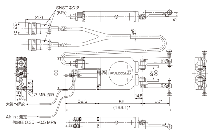 PULCOM mini Σ-V | 測定ヘッド | 研削盤・旋盤組用製品 | ACCRETECH - 東京精密